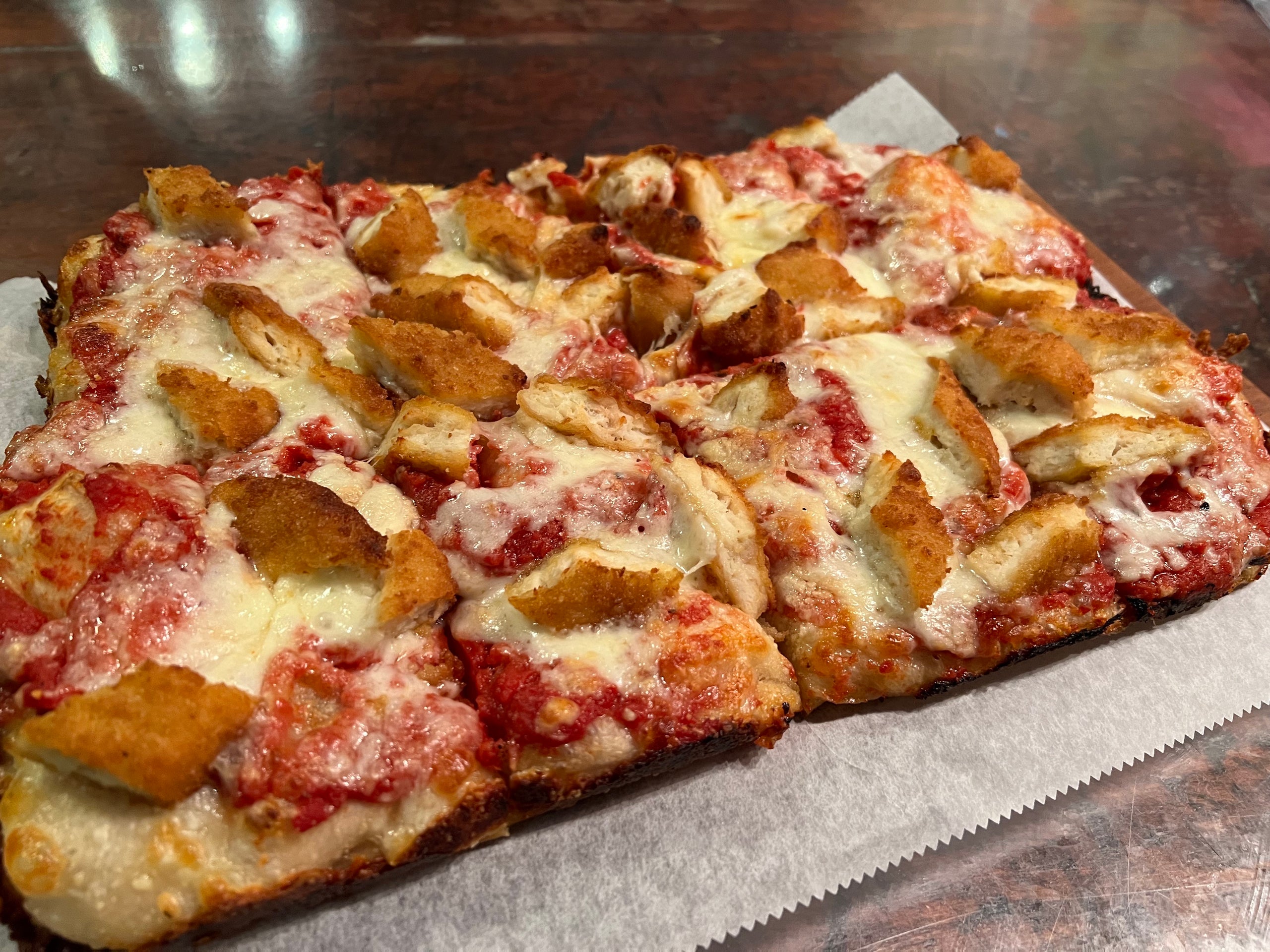 Mason's Detroit Style Chicken Parm Pizza | Mason's Marketplace